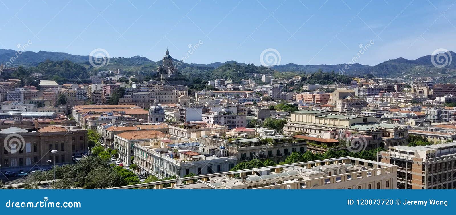 Messina Sizilien Italien stockfoto. Bild von horizont - 120073720