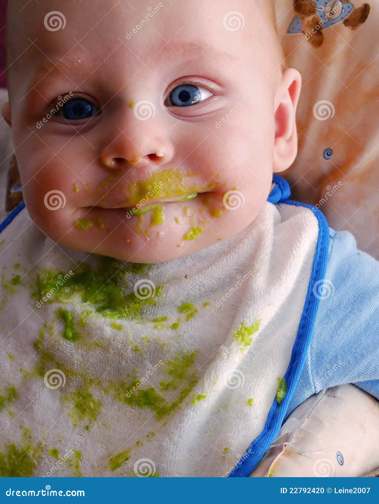 Messy baby stock photo. Image of baby, stained, young - 22792420