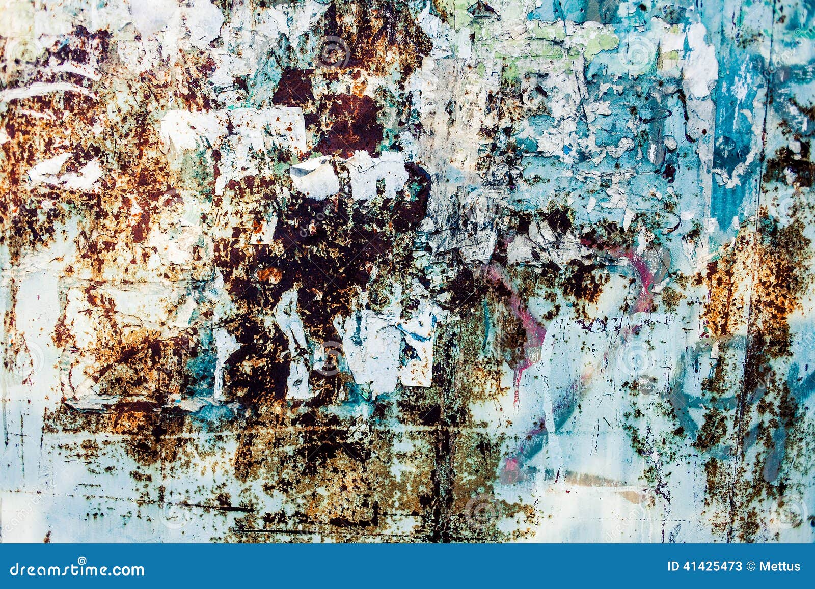 Messy Background with Spots of Blue Paint Stock Image - Image of ...
