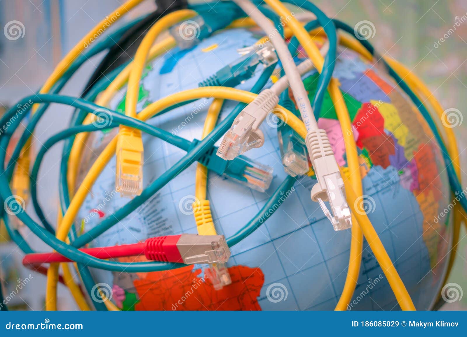 Chaotic Wires Around Globe Stock Photos - Free & Royalty-Free Stock ...