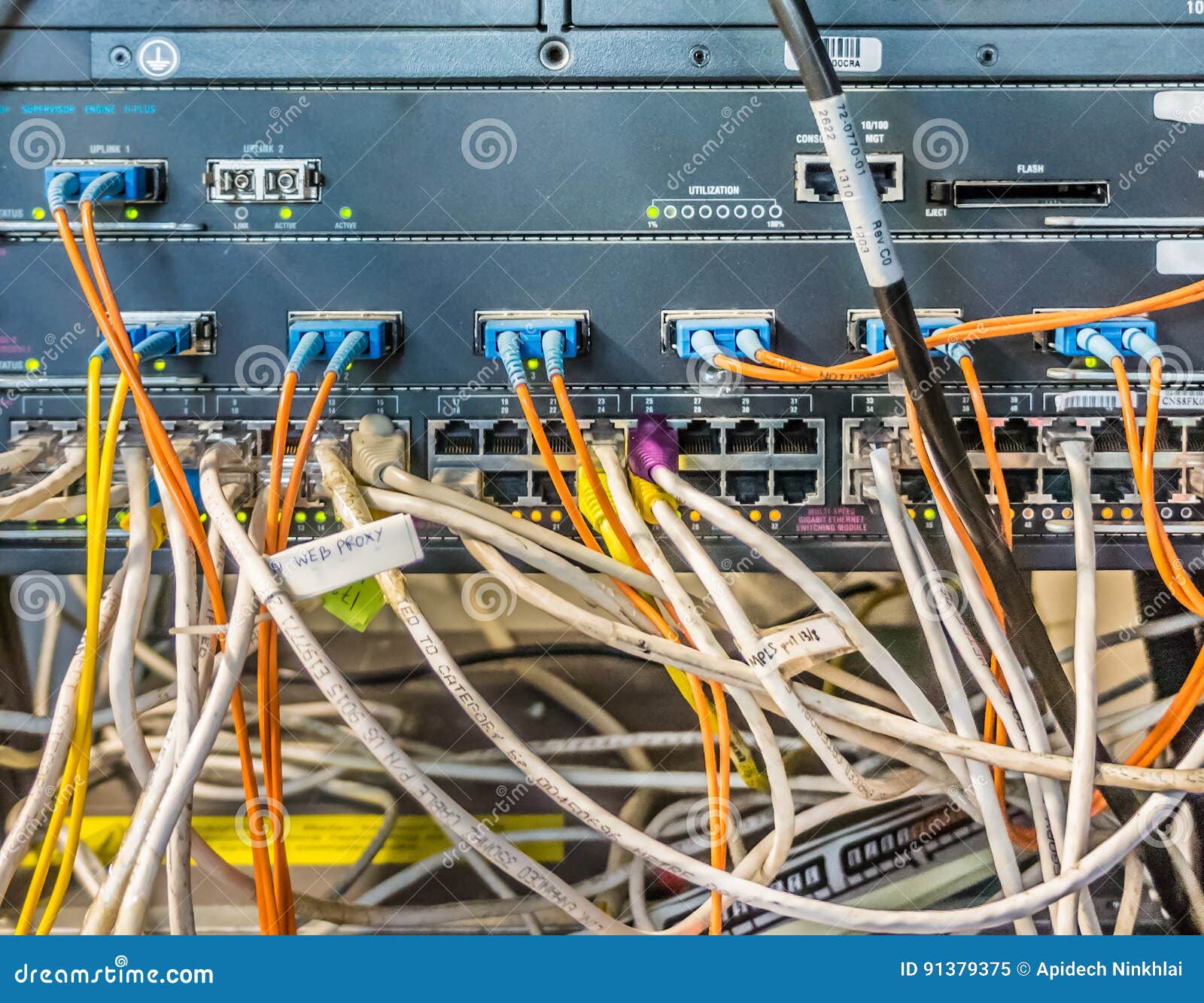 Messy cables and wires stock image. Image of disorganized - 91379375