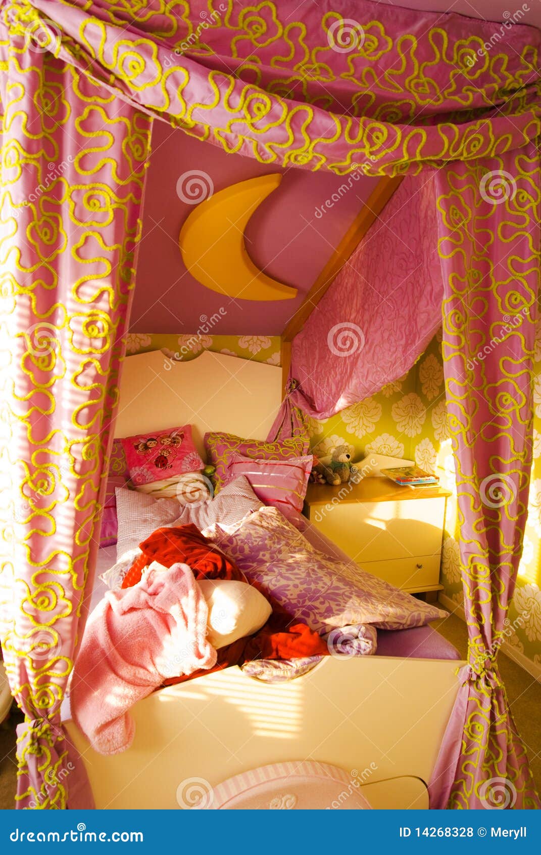Messy children s room stock photo. Image of cute, modern - 14268328