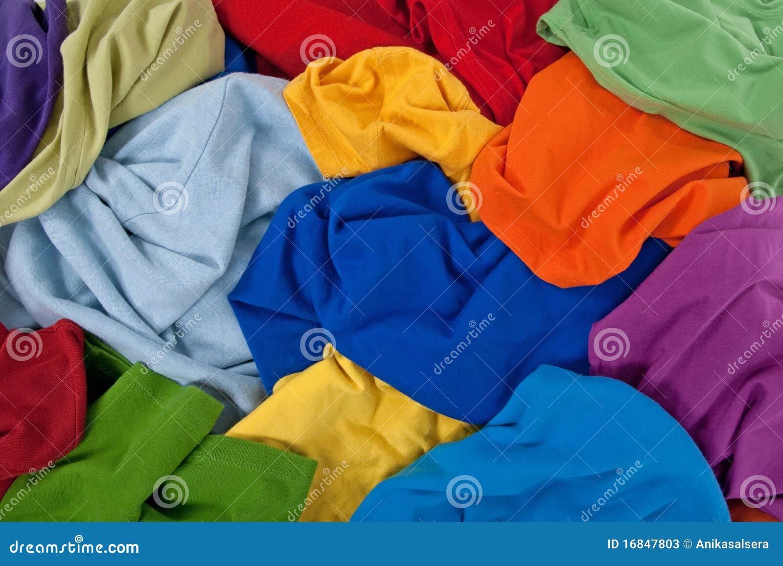 Messy Colorful Clothes Background Stock Image - Image of blouse ...