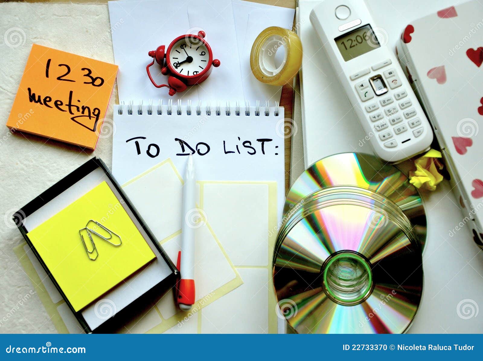 Checkbox Post-it Notes On Corkboard Stock Image | CartoonDealer.com ...