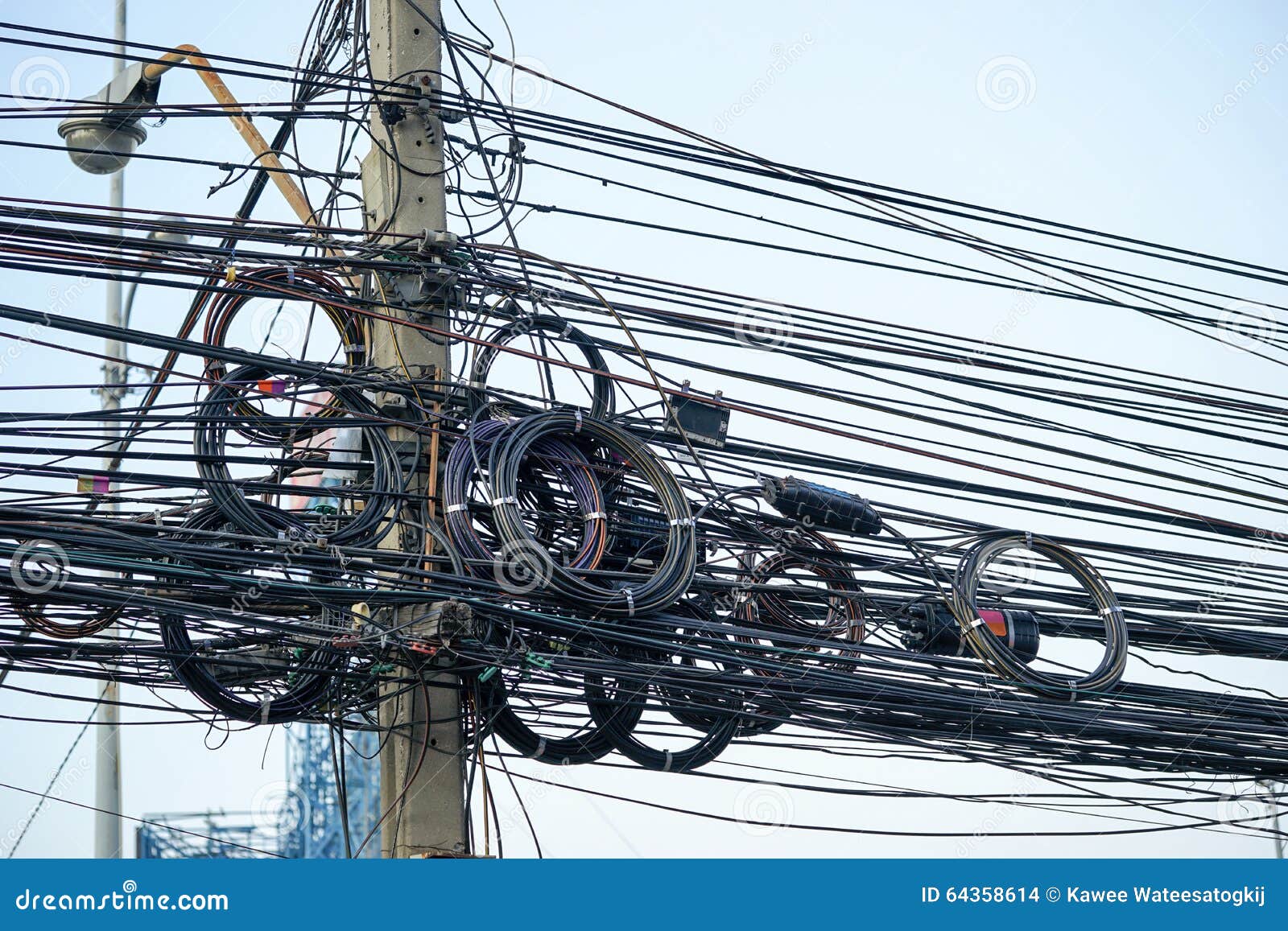 Electricity Poles And Wires