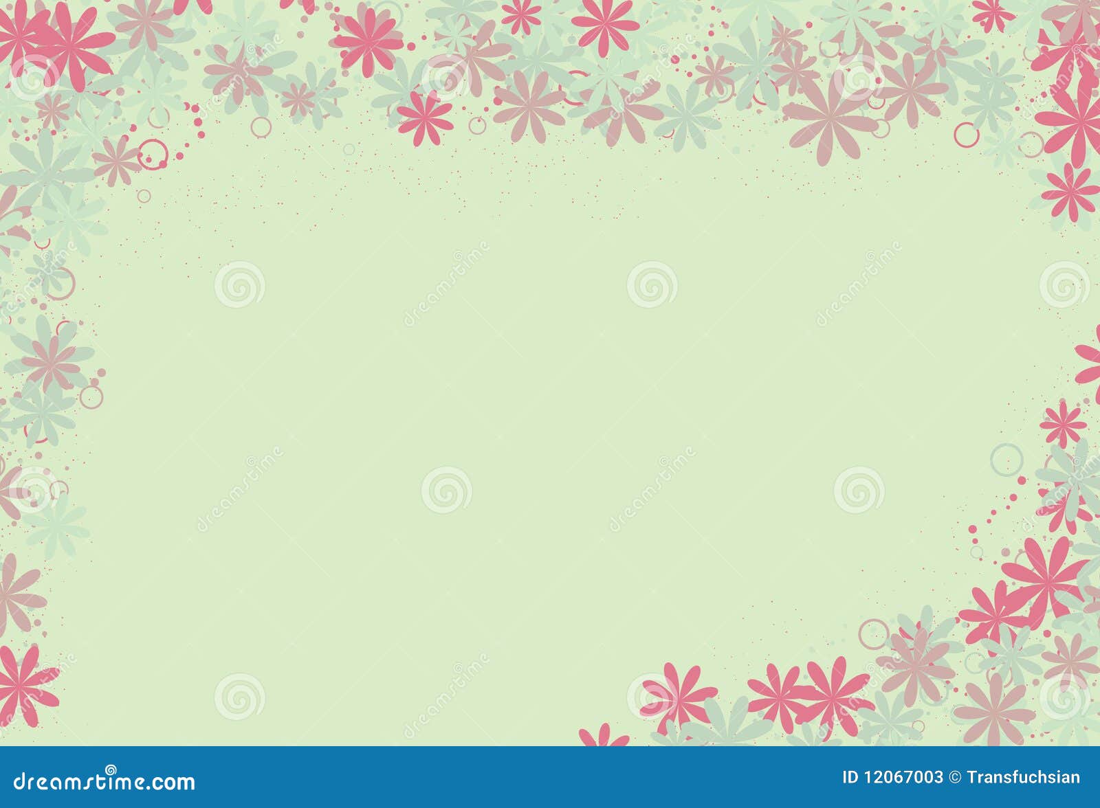 Messy Flower Shape Page Border Stock Vector - Illustration of accent ...