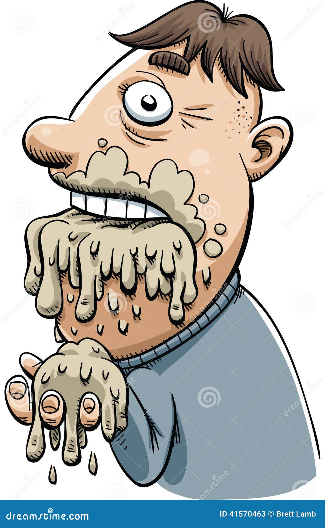 Sloppy Person Clip Art