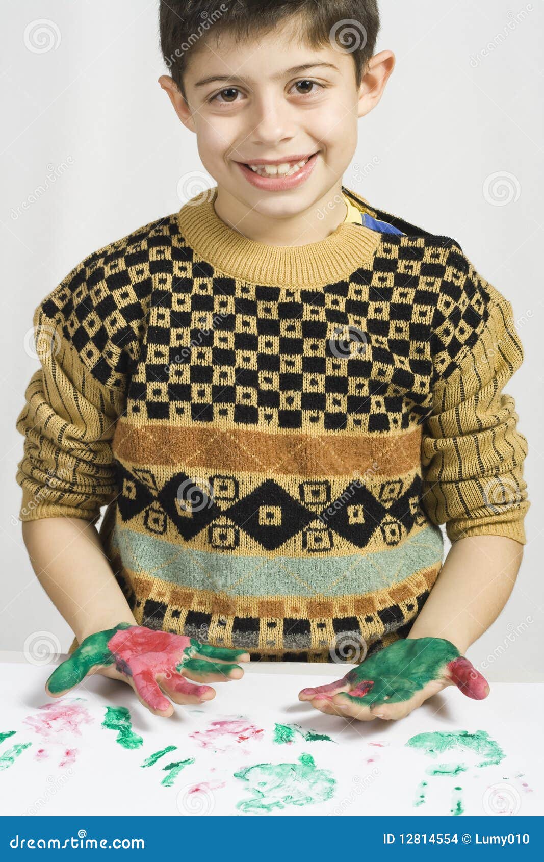 Messy hands stock photo. Image of lesson, childhood, finger - 12814554