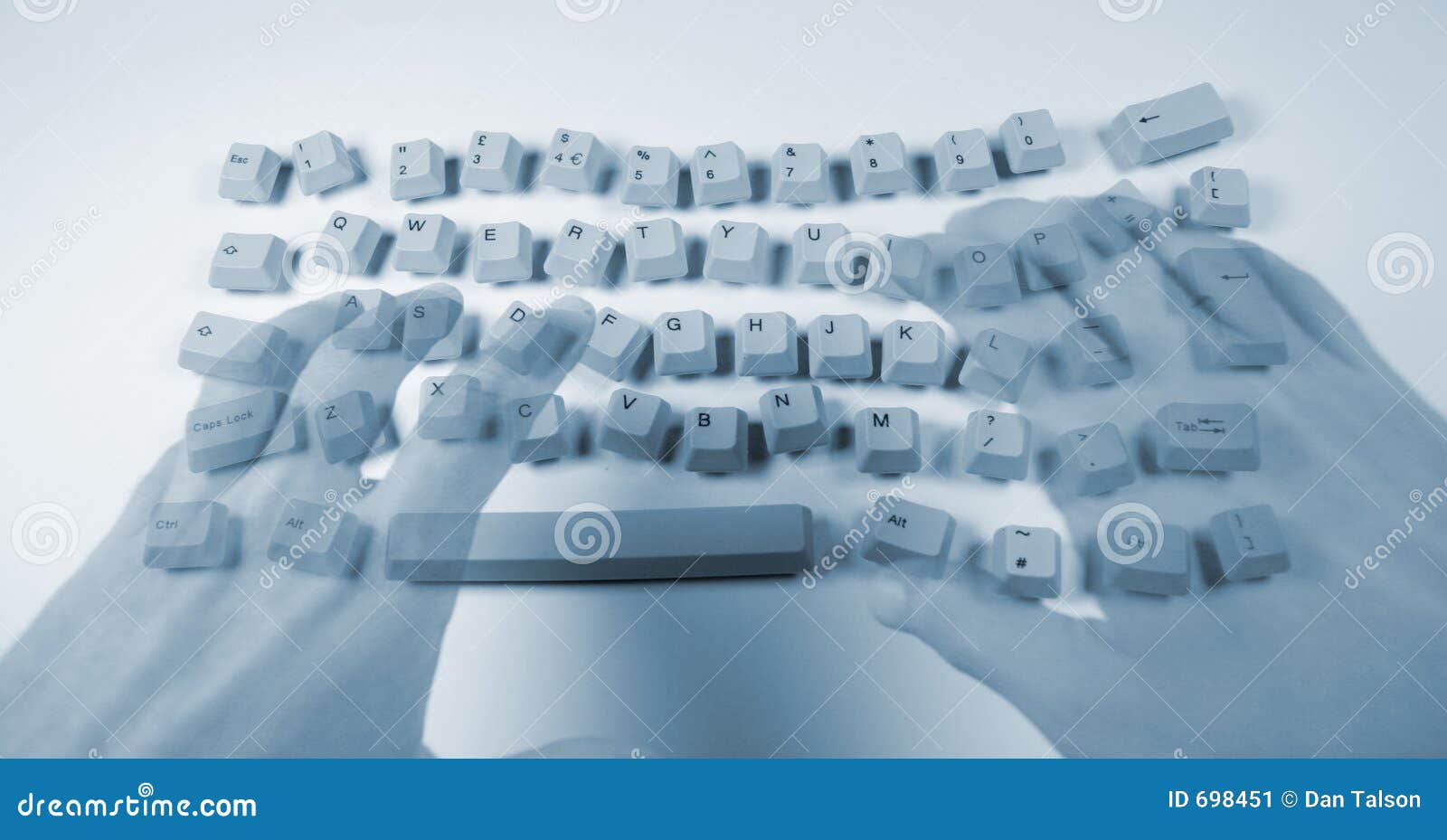 Messy keyboard stock image. Image of computer, technology - 698451