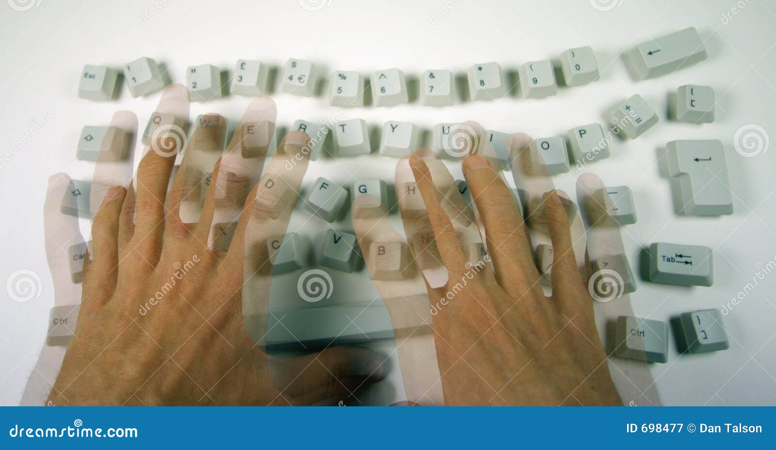 Messy keyboard stock image. Image of keys, technology, hands - 698477
