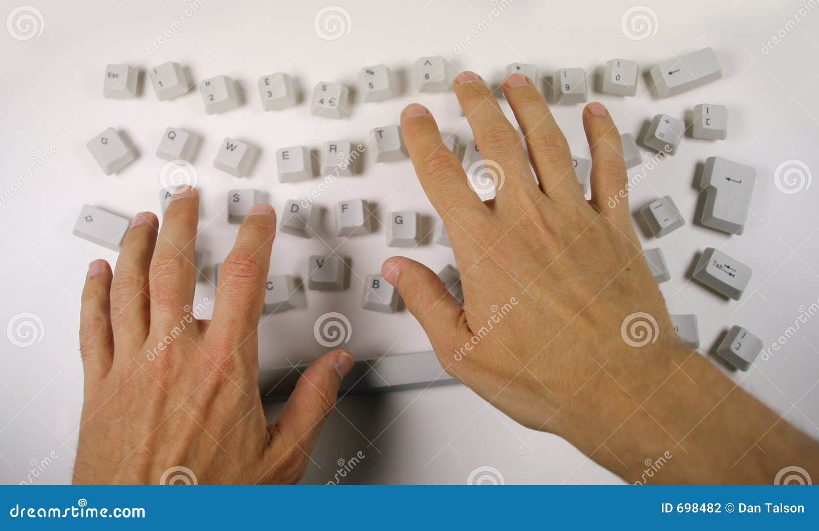 Messy keyboard stock photo. Image of technology, pattern - 698482