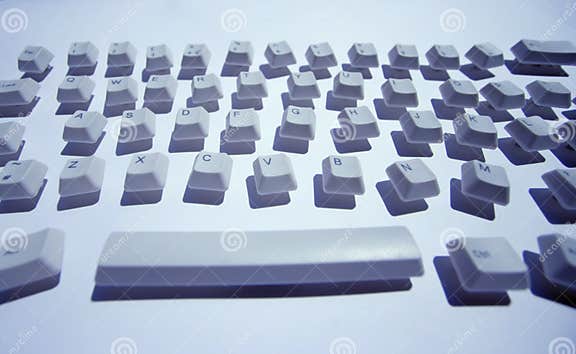 Messy keyboard stock photo. Image of keyboard, letters - 710252