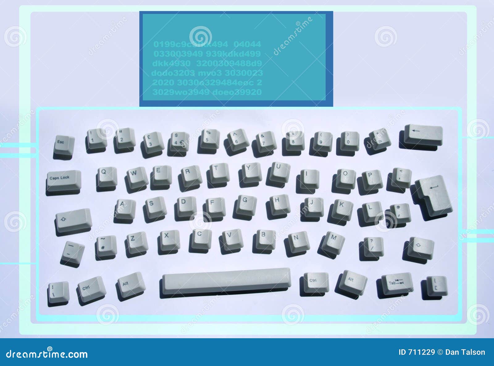 Messy keyboard stock image. Image of computer, broken, business - 711229