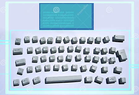 Messy keyboard stock image. Image of computer, broken, business - 711229