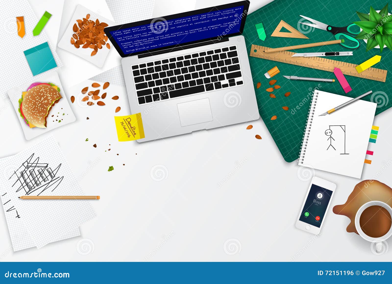 Crumbs Desk Stock Illustrations – 2 Crumbs Desk Stock Illustrations ...