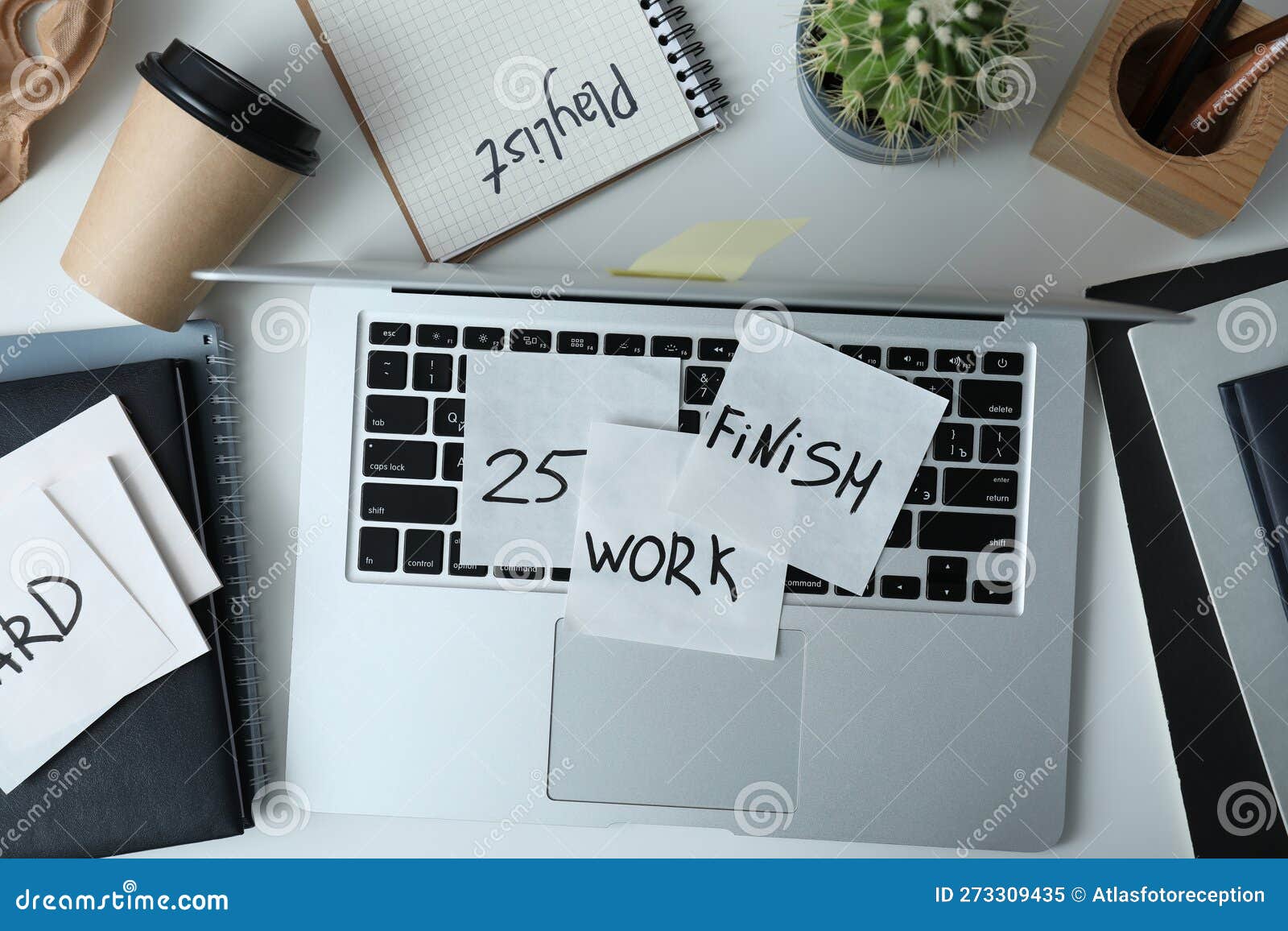 Messy Office Workplace, Workplace and Workspace Concept Stock Image ...