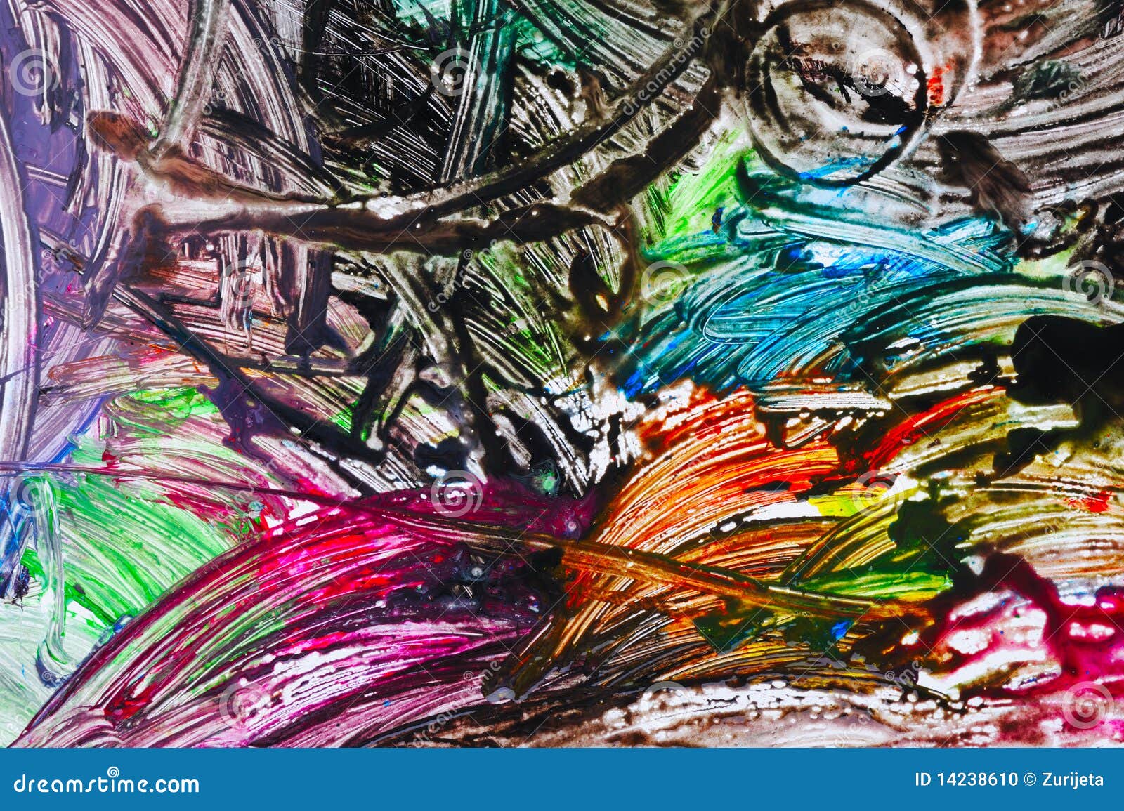 Messy picture stock photo. Image of colorful, bold, color - 14238610