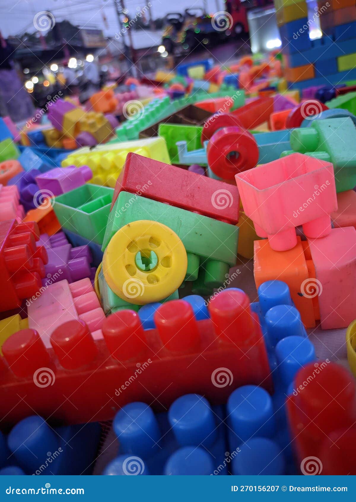 A Messy Pile of Children& X27;s Toys Stock Image - Image of childrens ...