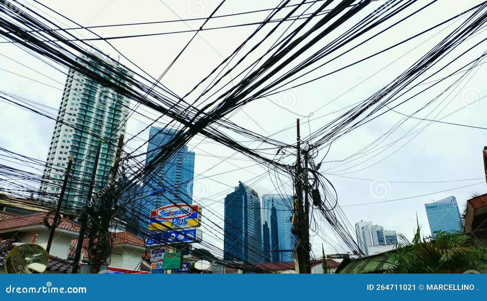 The Messy Cable Editorial Photo | CartoonDealer.com #250613547