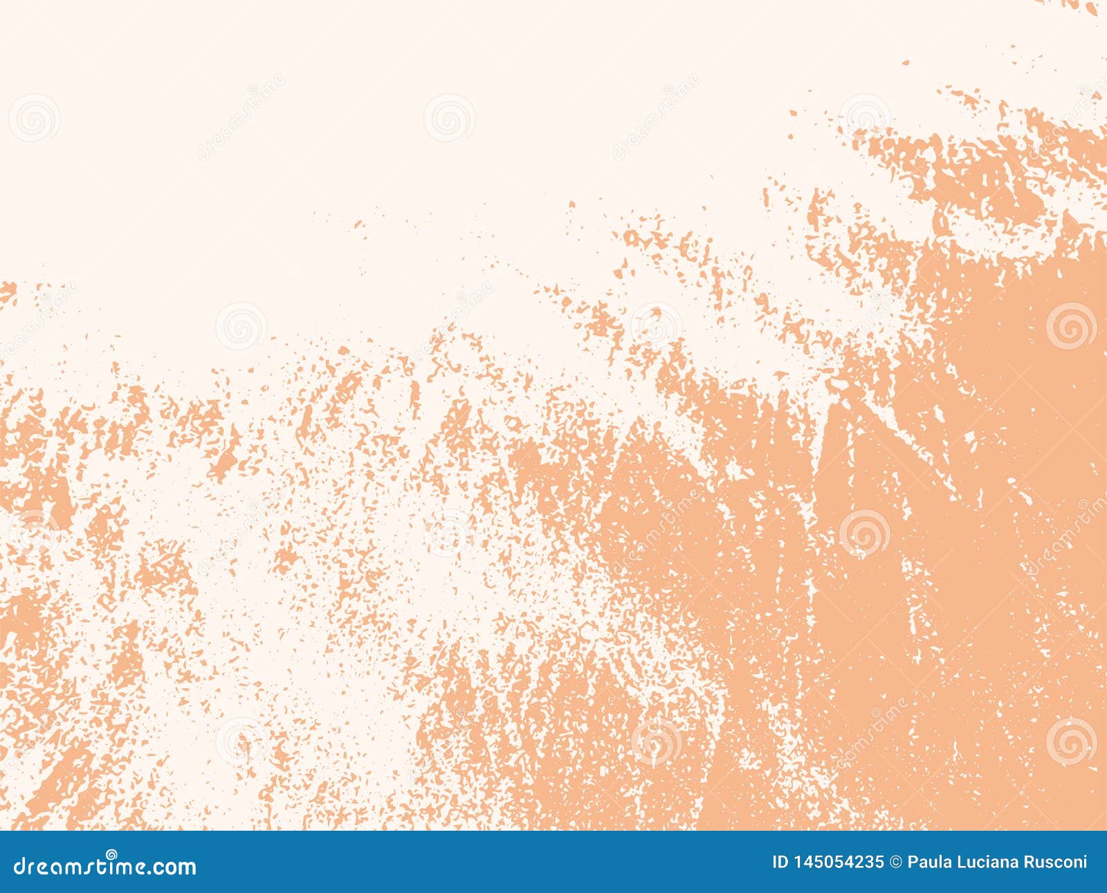 Messy Sand Background Vector Pattern in Orange Stock Vector ...