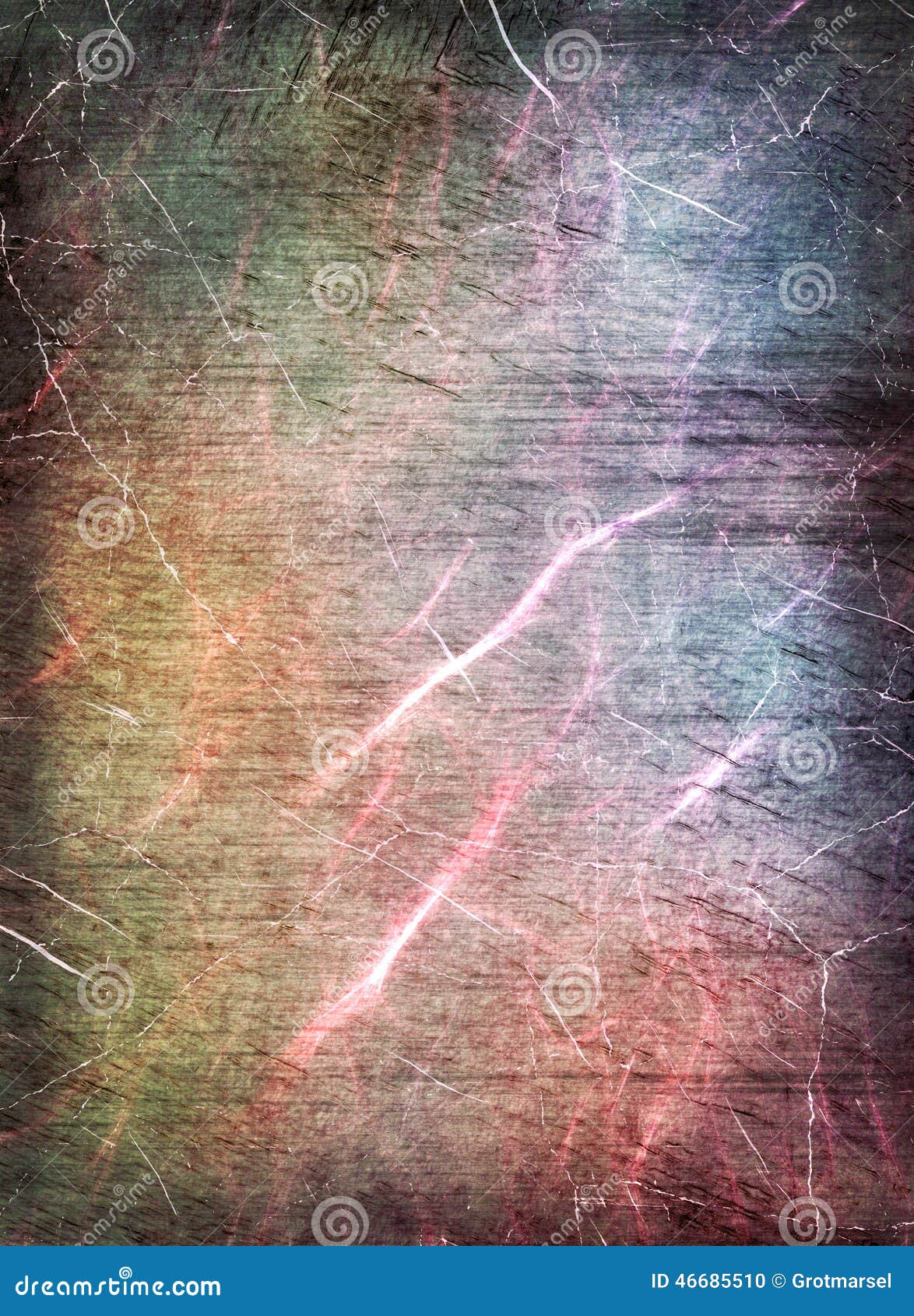 Messy and Scratched Grunge Abstract Background. Stock Illustration ...