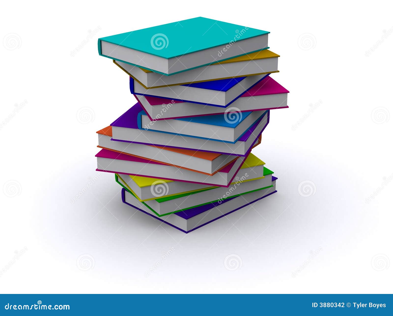 Messy Stack Of Books Stock Photography - Image: 3880342