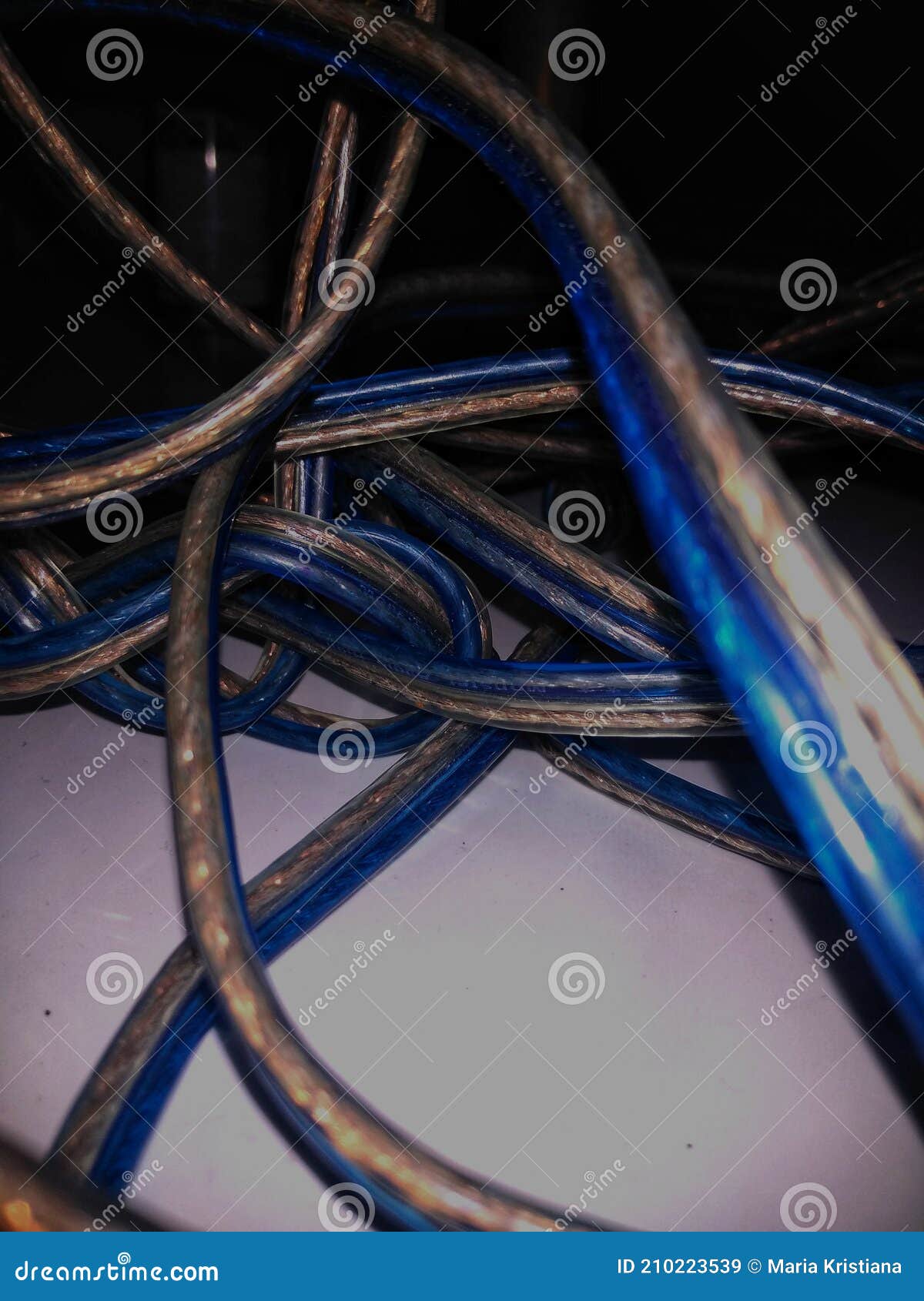 Tangled Cables Royalty-Free Stock Photo | CartoonDealer.com #46073115