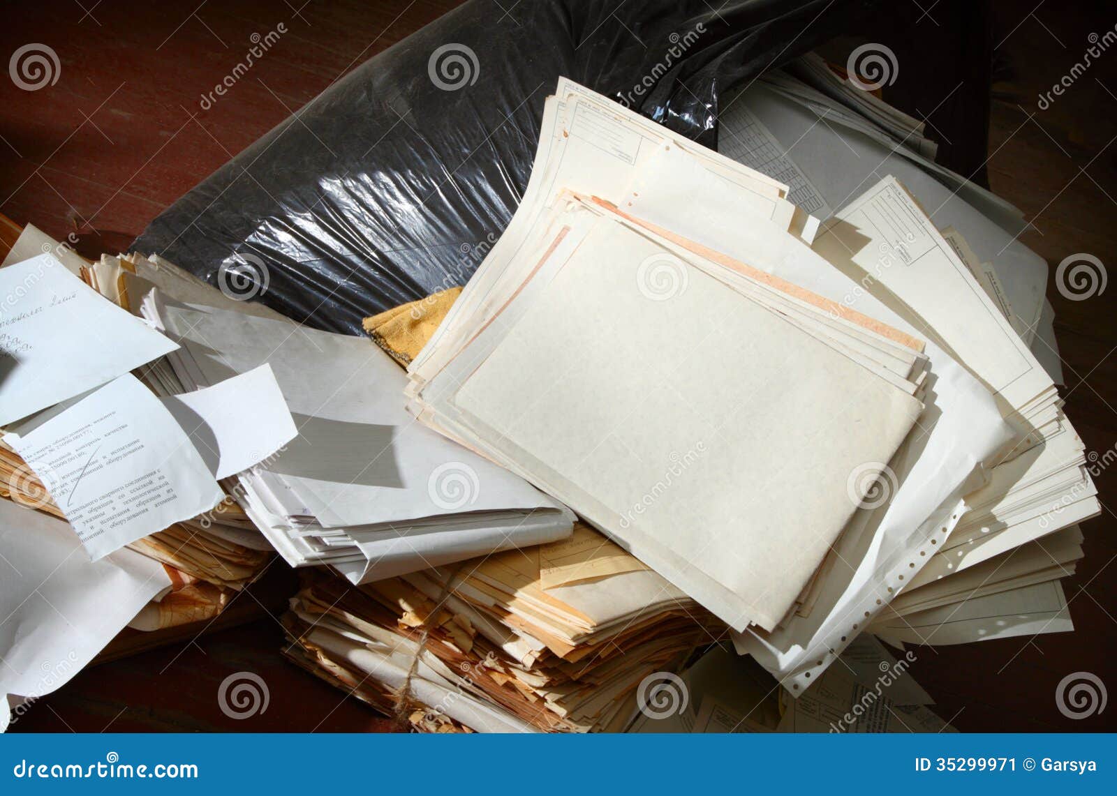 Messy workplace stock image. Image of place, interior - 35299971