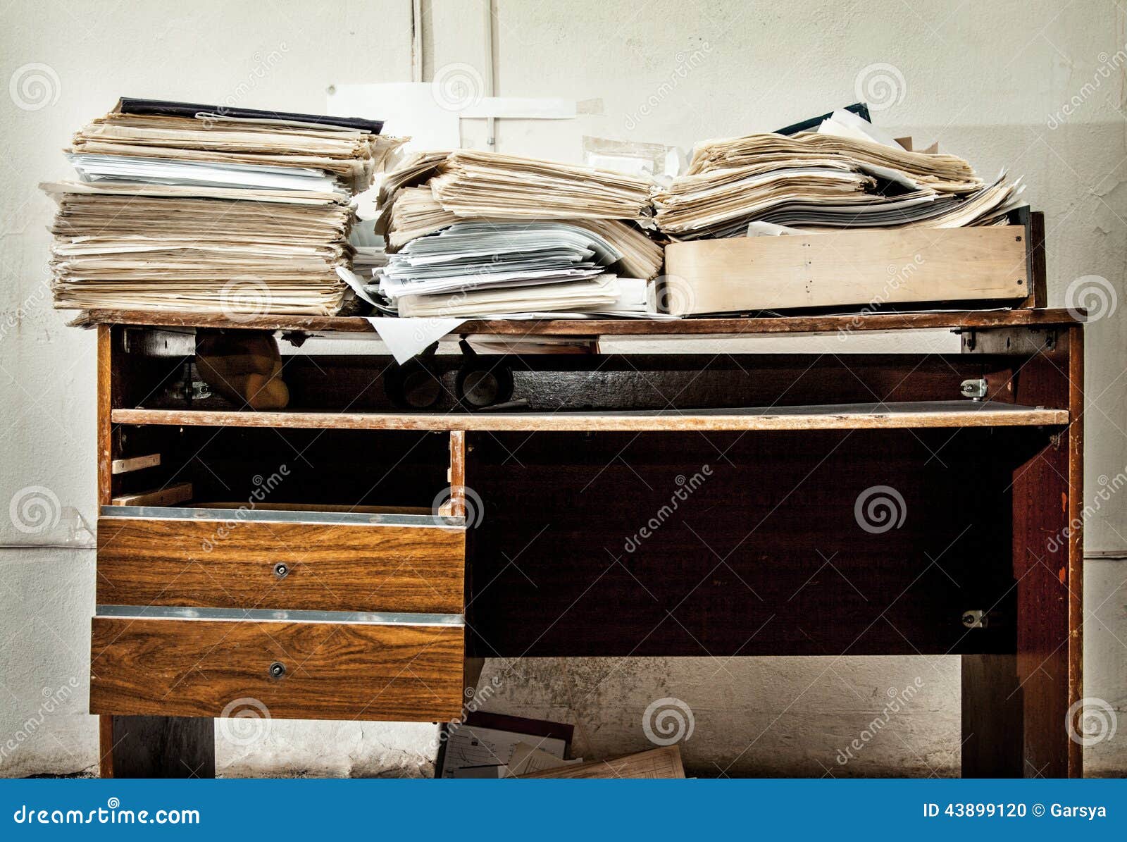 Messy workplace stock photo. Image of room, pile, paper - 43899120