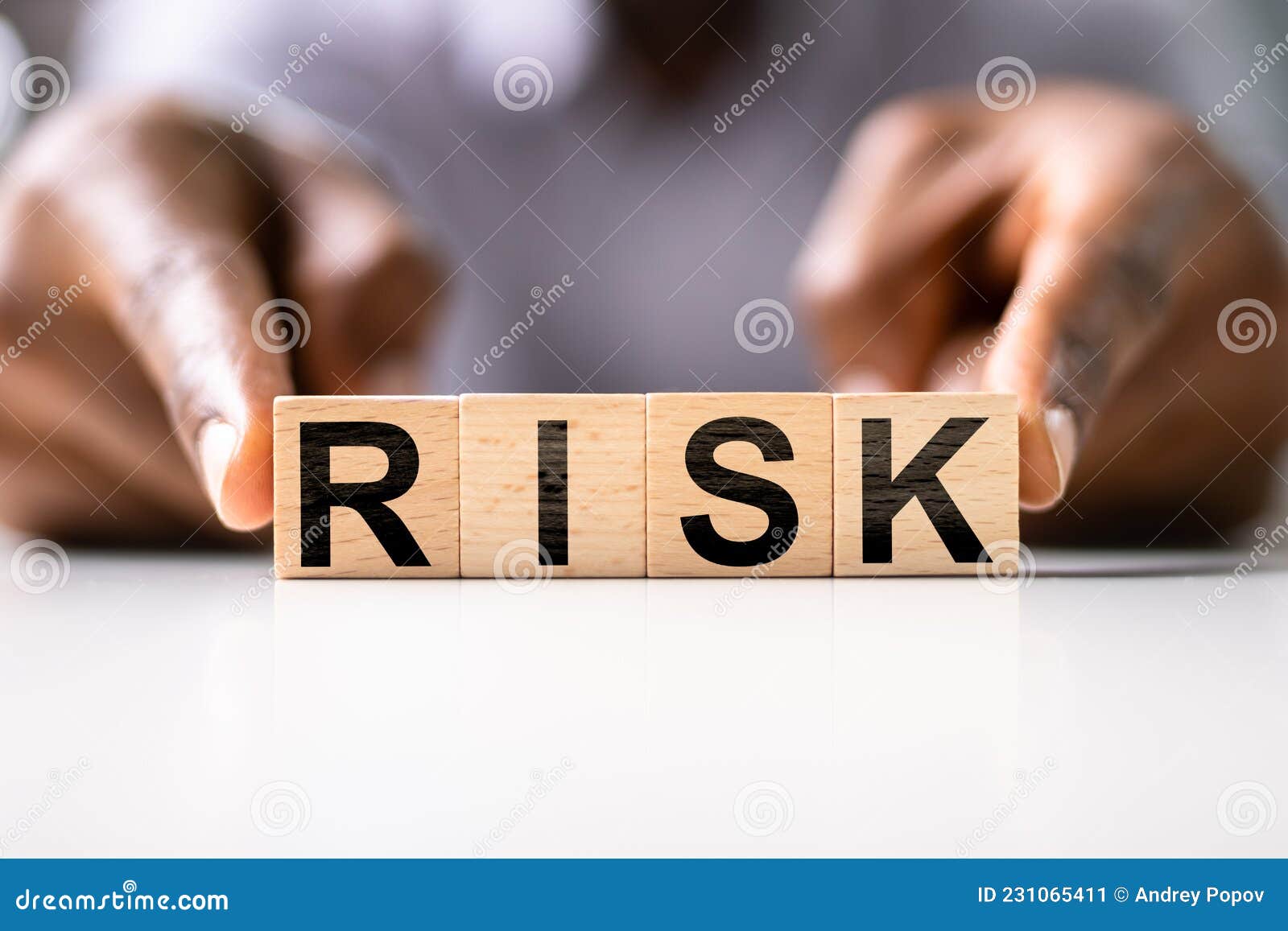 Mesure Et Contrôle Des Risques Image stock - Image of fond, risque ...