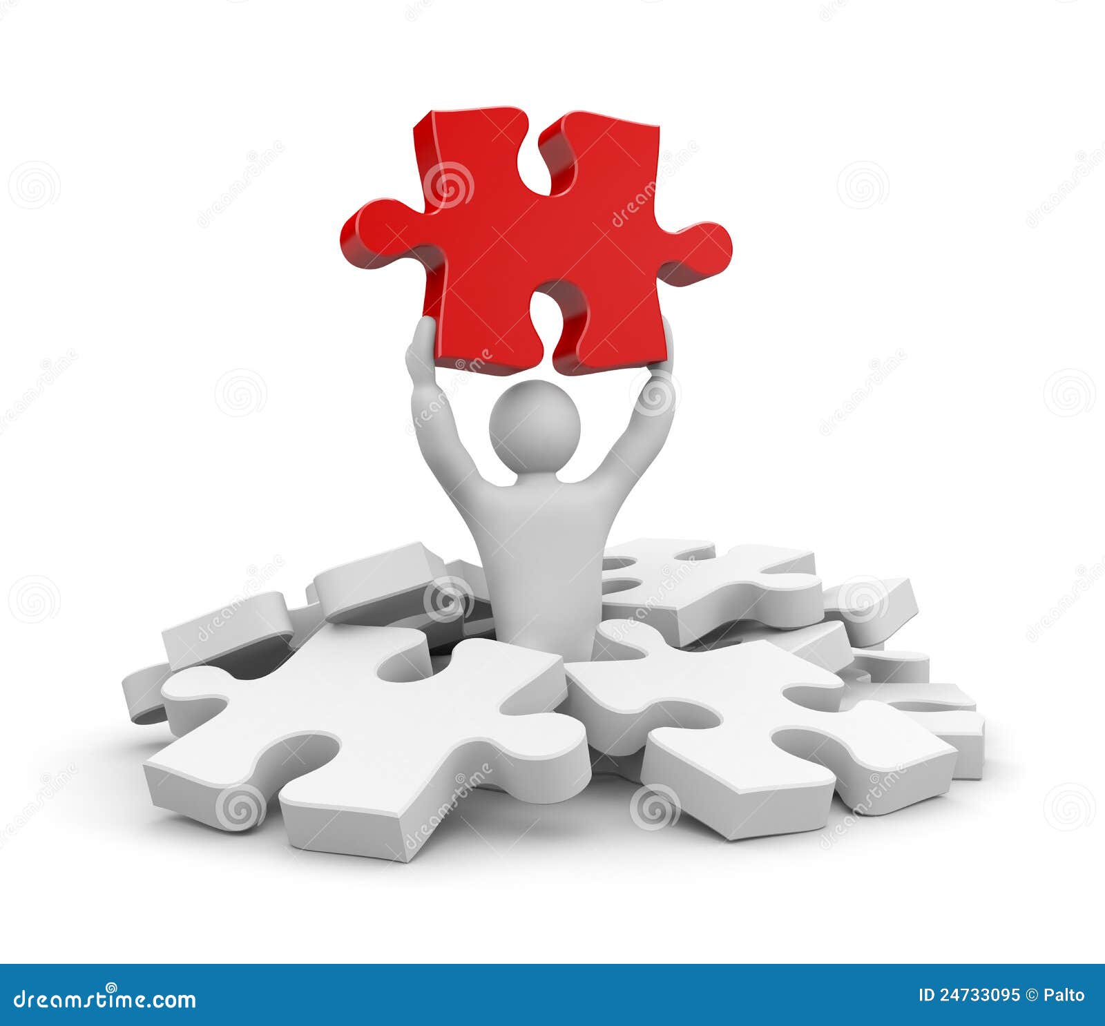 Metáfora del éxito stock de ilustración. Ilustración de persona - 24733095