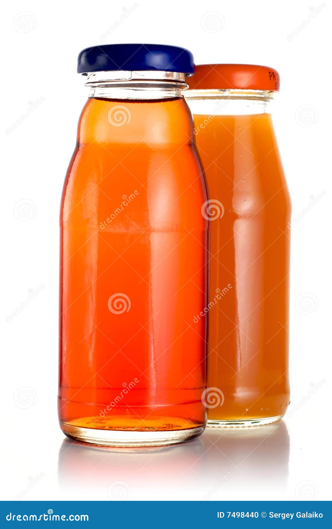 Met Le Jus En Bouteille Deux Photo stock - Image du froid, capuchon ...
