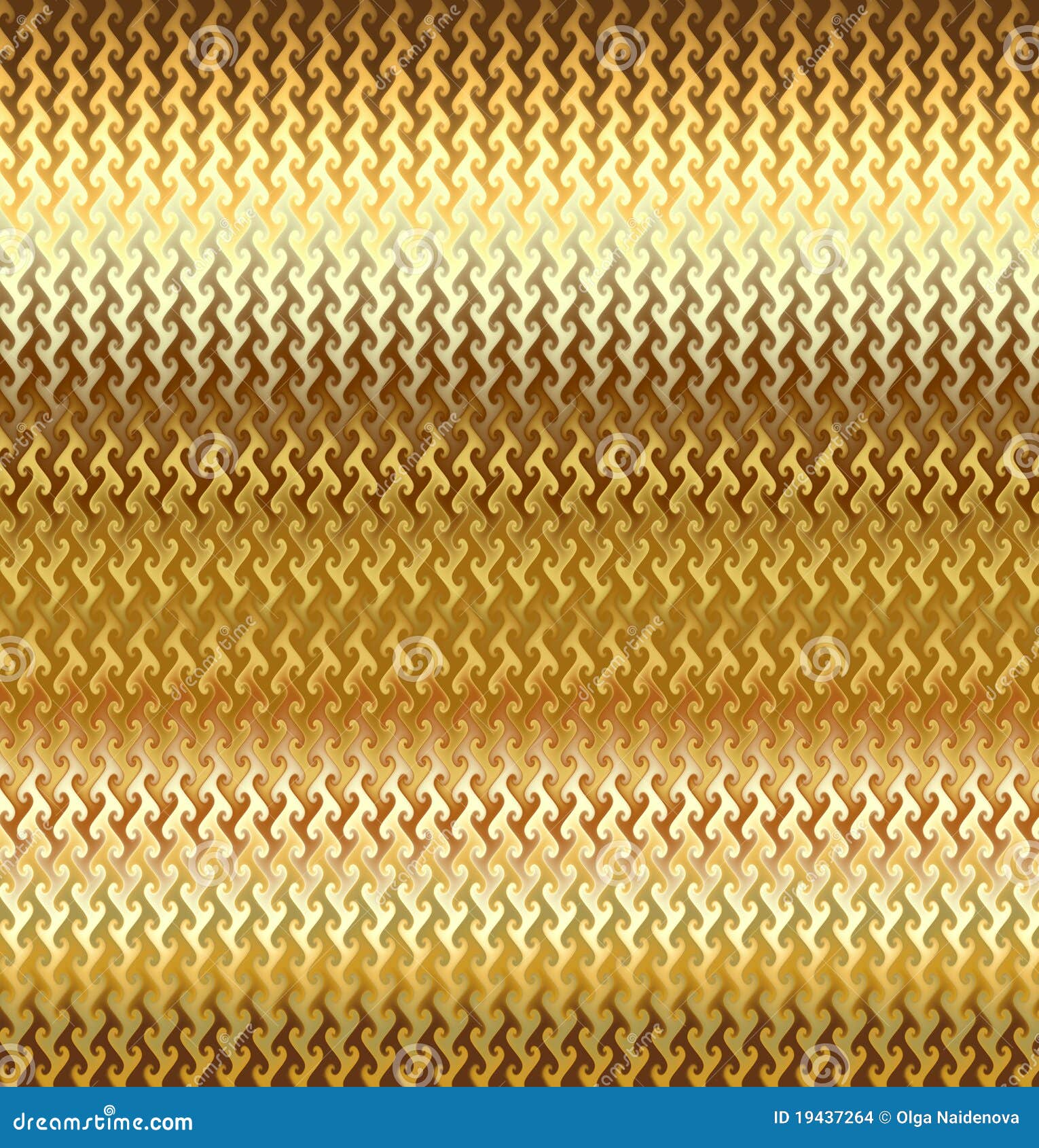 Meta Dorada Ondulada De La Textura Stock de ilustración - Ilustración ...