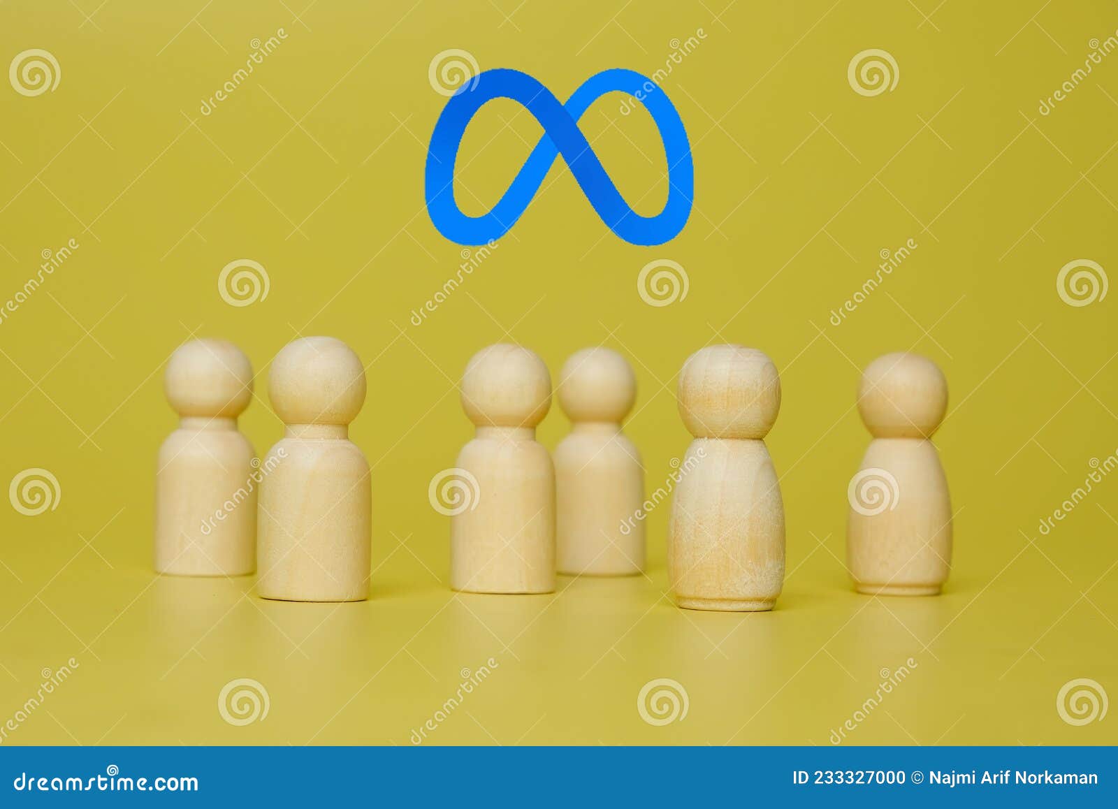 Meta And Facebook Logos Royalty-Free Cartoon | CartoonDealer.com #233384681