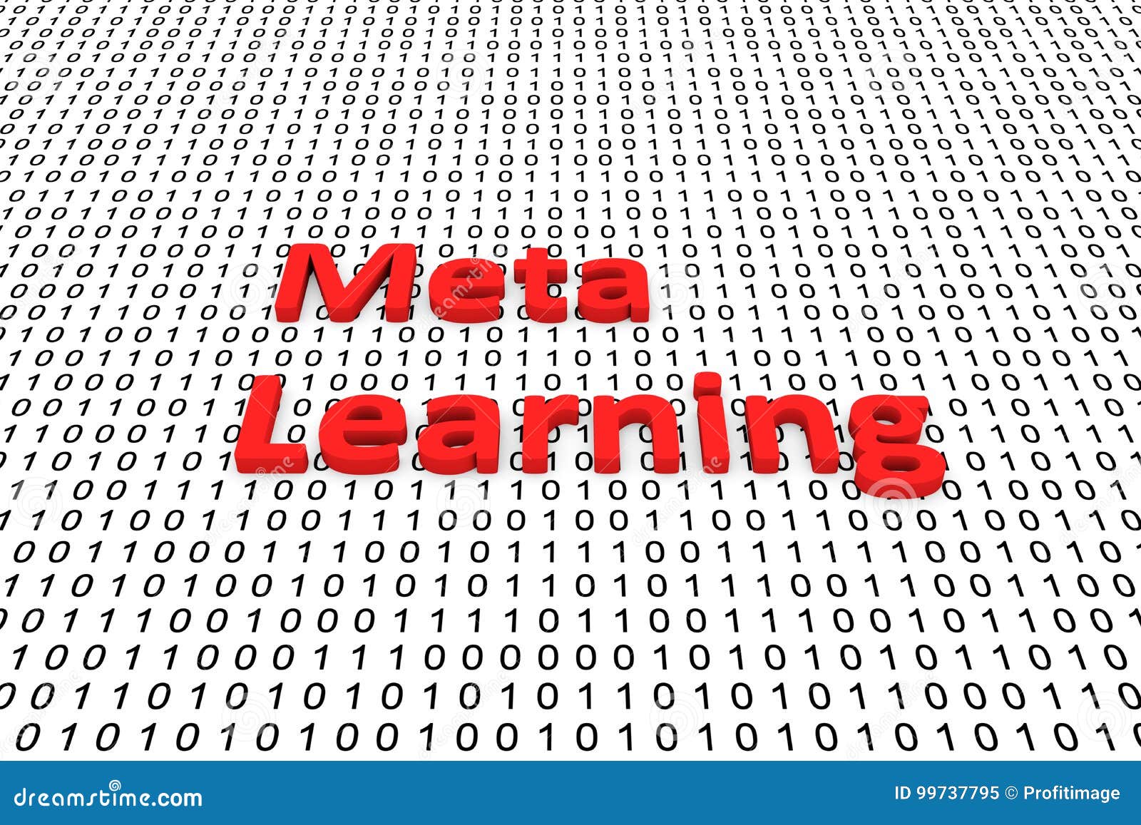 Meta learning stock illustration. Illustration of data - 99737795
