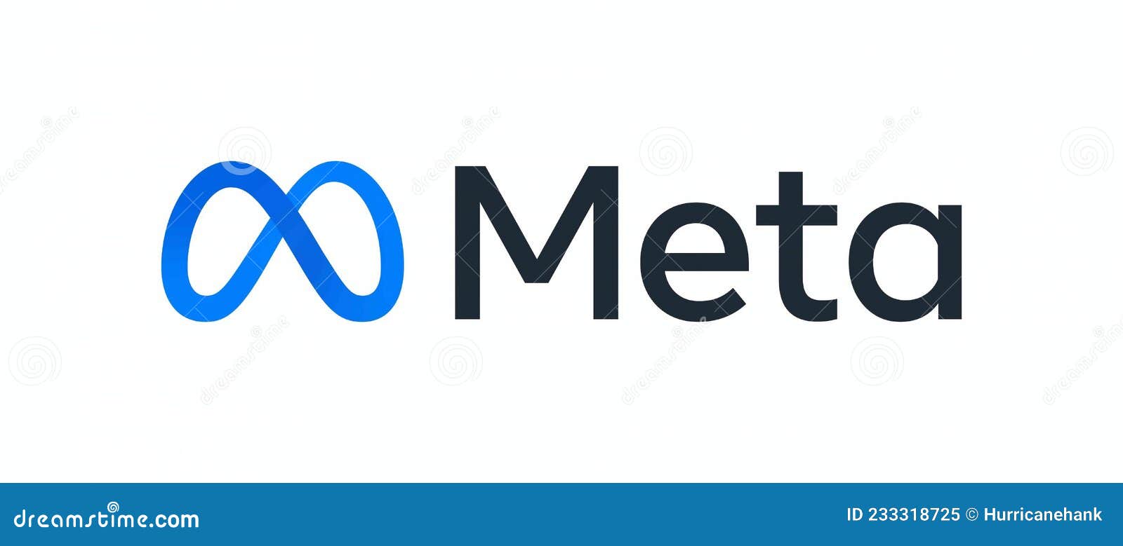 Meta Logo. Meta, Facebook Rebrand Concept. Meta Icon In Blue Color ...