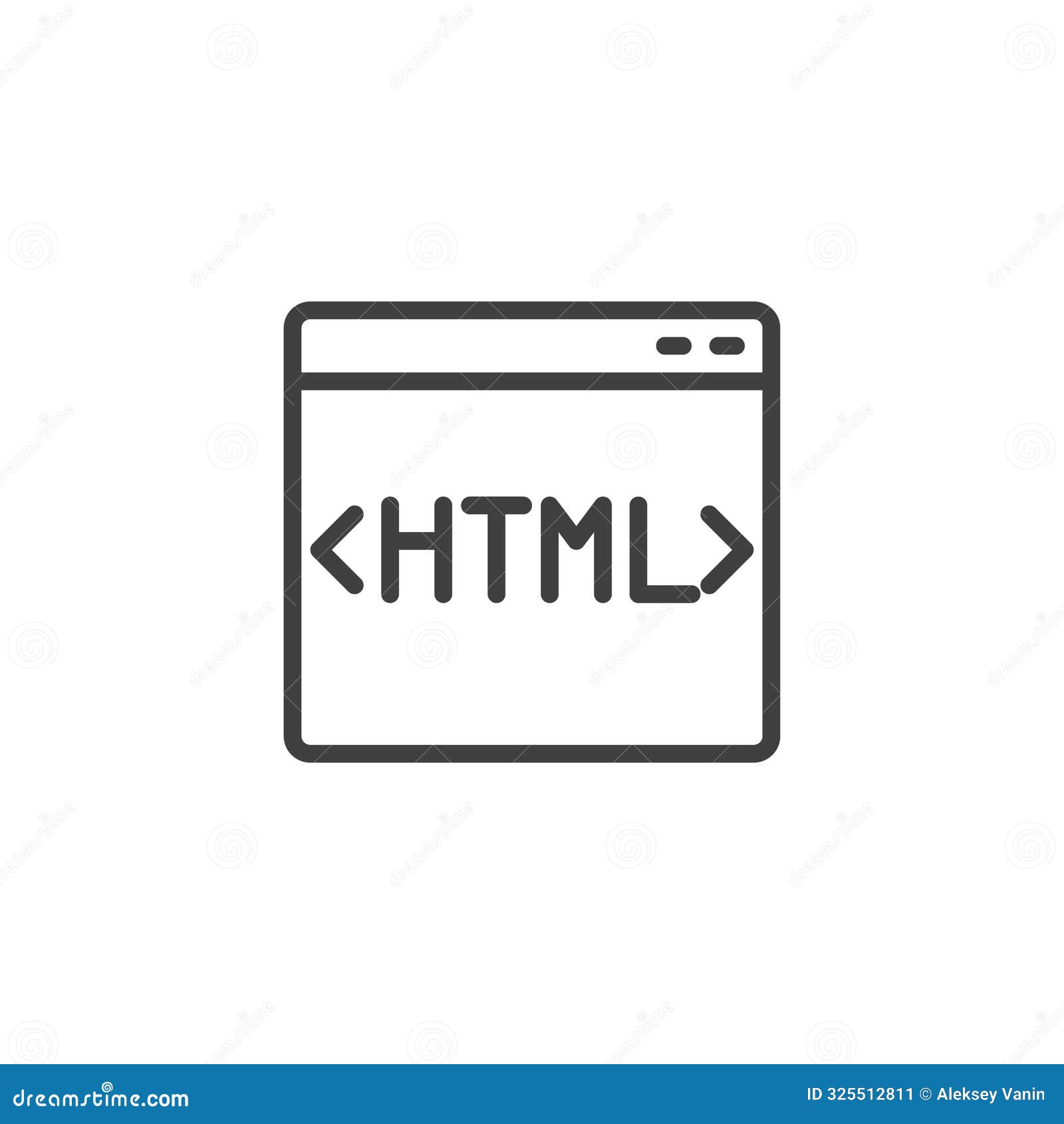 Meta Tags line icon stock illustration. Illustration of optimization ...