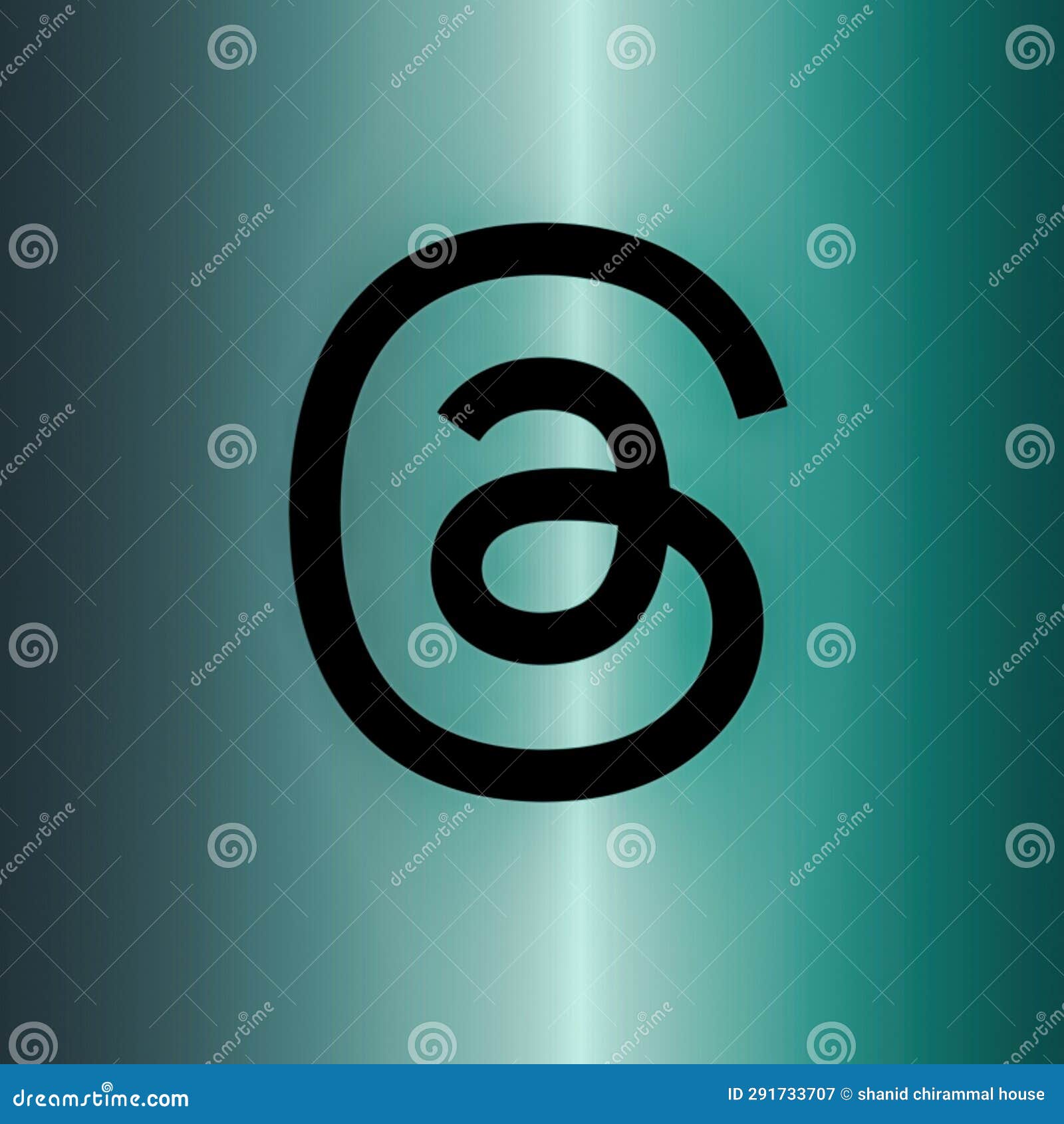 Meta Thread Logo Pattern Editorial Image | CartoonDealer.com #291733660