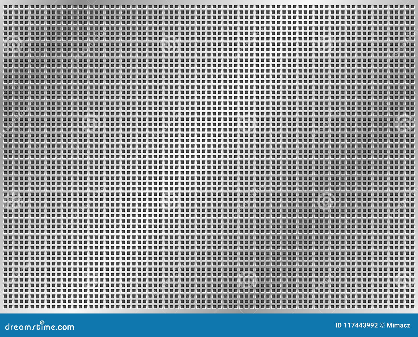 Metaal geperforeerde plaat vector illustratie. Illustration of glanzend ...