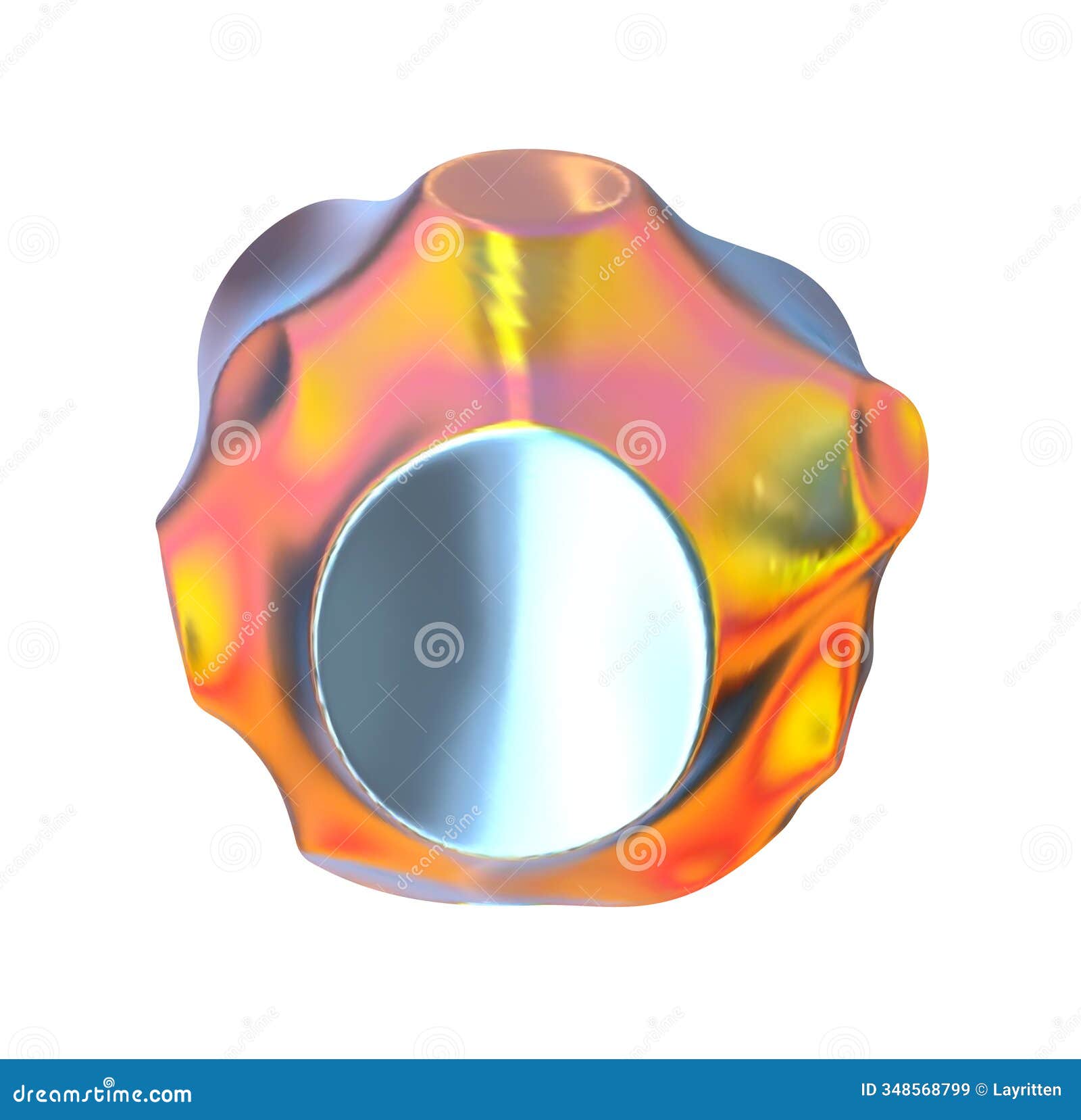 Metaball Shapes Of Objects Realistic 3d Design Iron Gradient ...