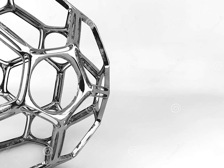Metal abstract structure stock illustration. Illustration of abstract ...