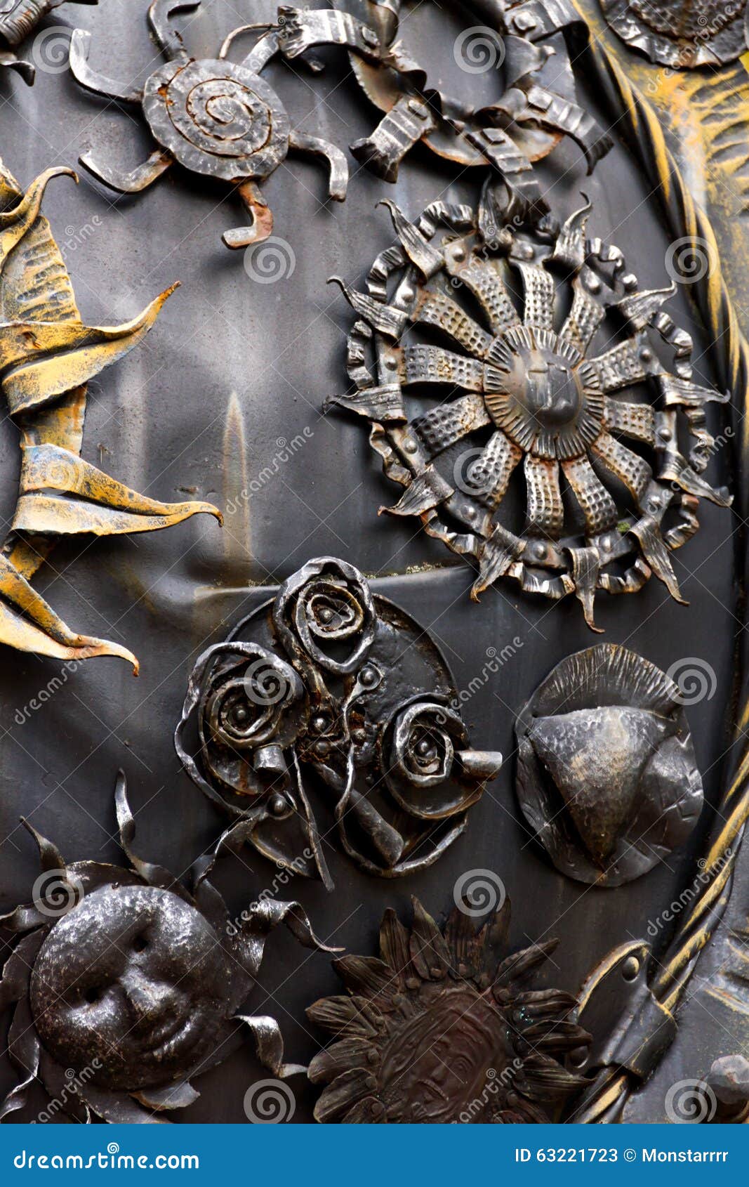 Metal abstract thing stock image. Image of design, pattern - 63221723