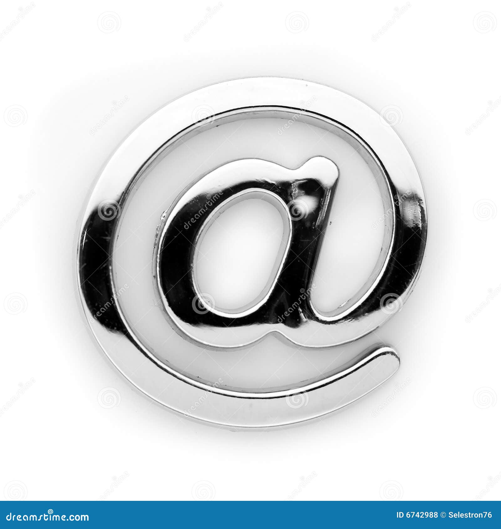 Metal Alphabet Symbol, Isolated In White Background Stock Photography ...