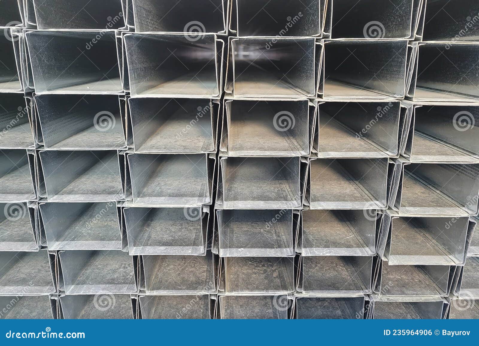 Metal Aluminum Profile for Drywall Sheets Stock Photo - Image of ...