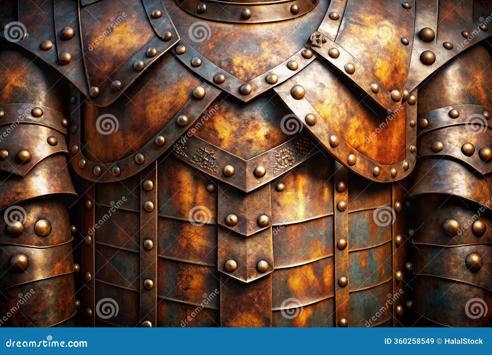 Metal Armor Background â€ Rusty Armor Texture or Background Stock ...