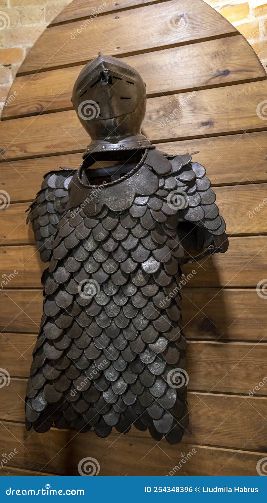 Metal Armor Close-up. Medieval Knight Armor Stock Photo - Image of ...