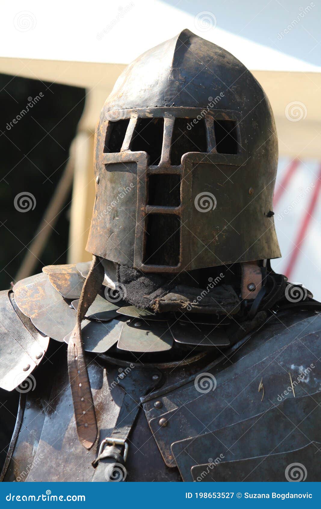Fighting Knights In Iron Armor Stock Image | CartoonDealer.com #198653665
