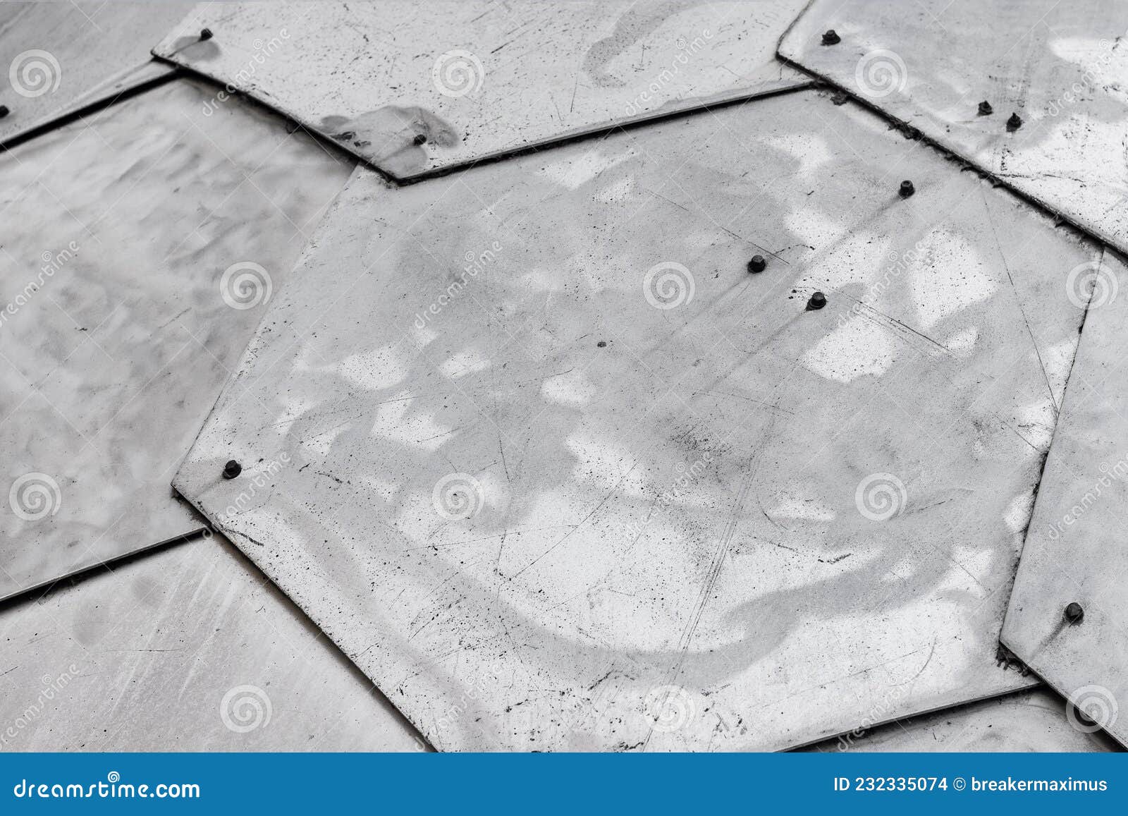 Metal Armor Plates Surface Texture Stock Photo - Image of order ...