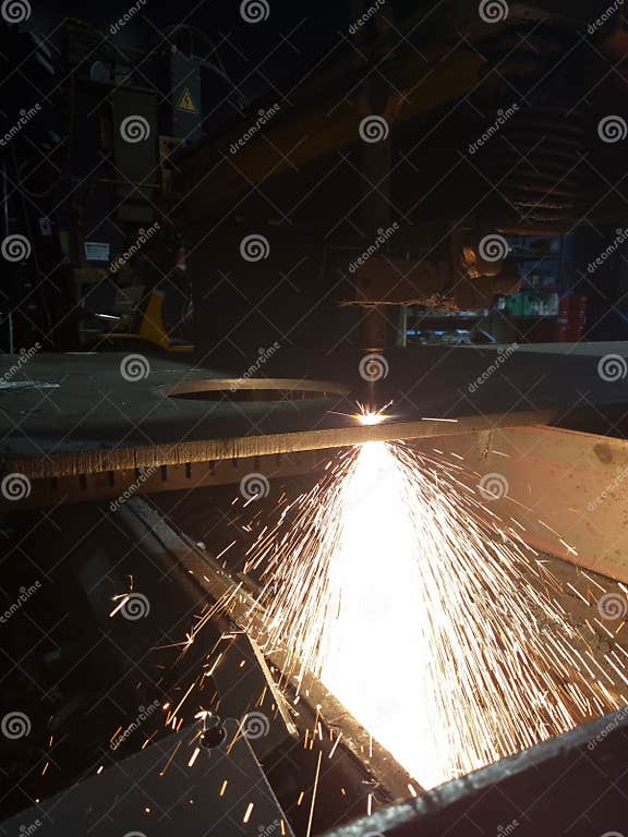 Metal Autogen Cutting stock photo. Image of oxygen, autogen - 283793300