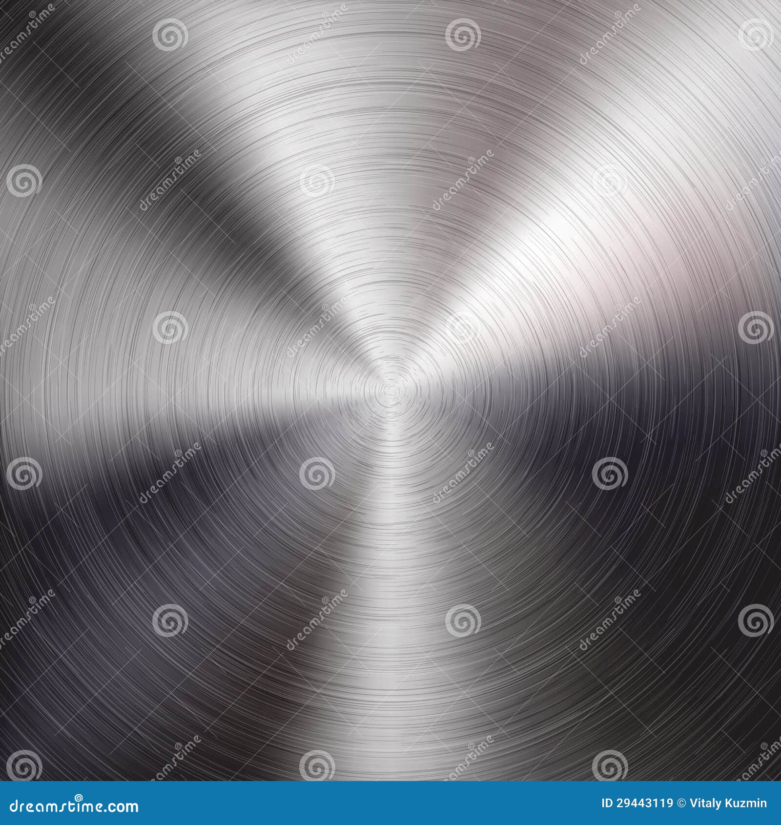 Aluminium Circular Texture